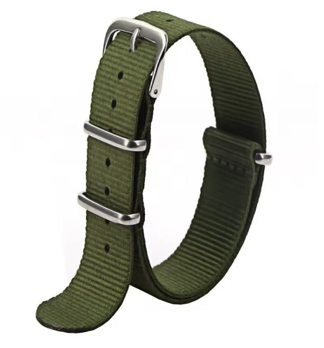 Army Green Nato Strap (20mm) – Nomatik