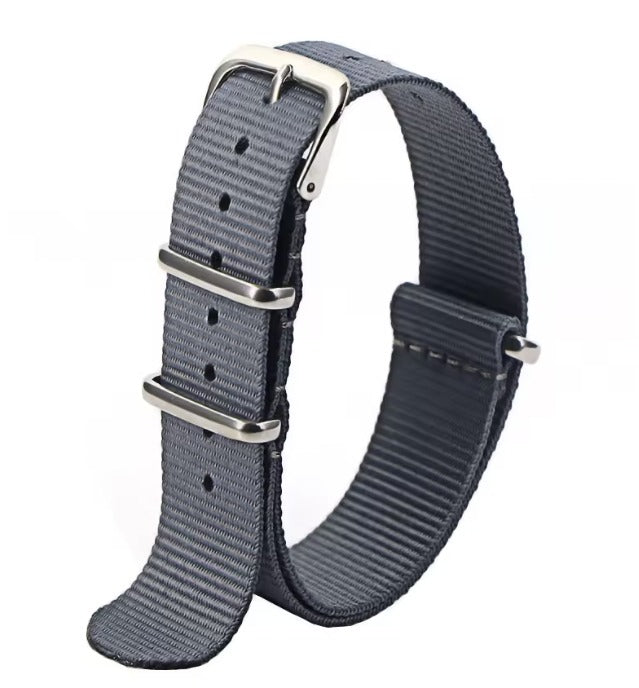 Grey Nato Strap (20mm) – Nomatik